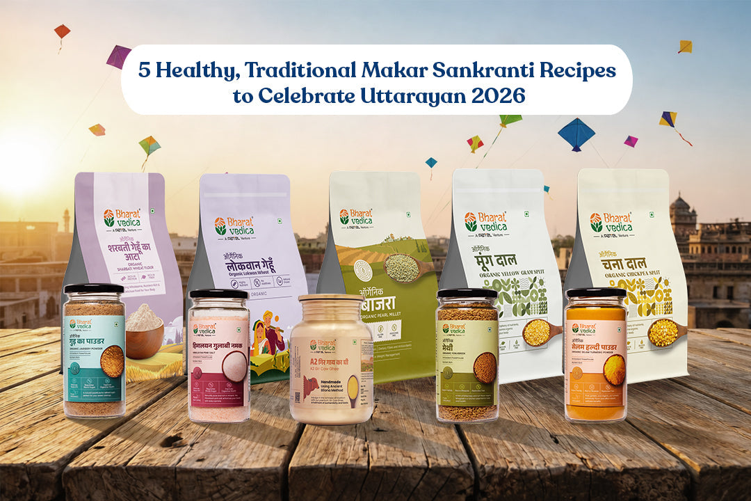 5 Healthy Makar Sankranti Recipes for 2026 with Undhiyu | Bharat Vedica