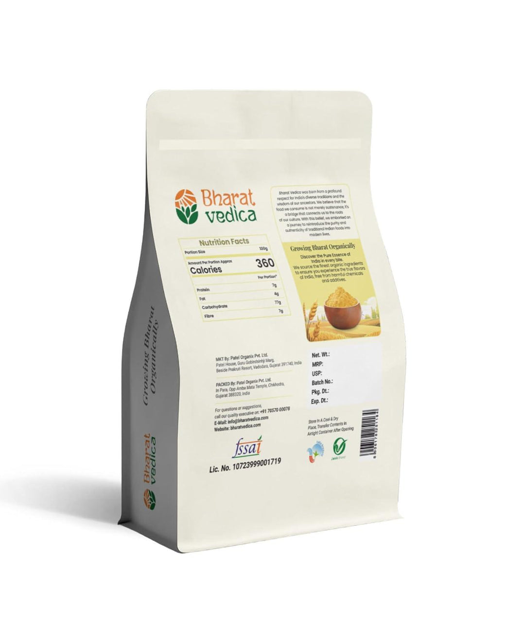 Organic Corn Flour | Maize Flour | Makki ka Atta - Bharat Vedica