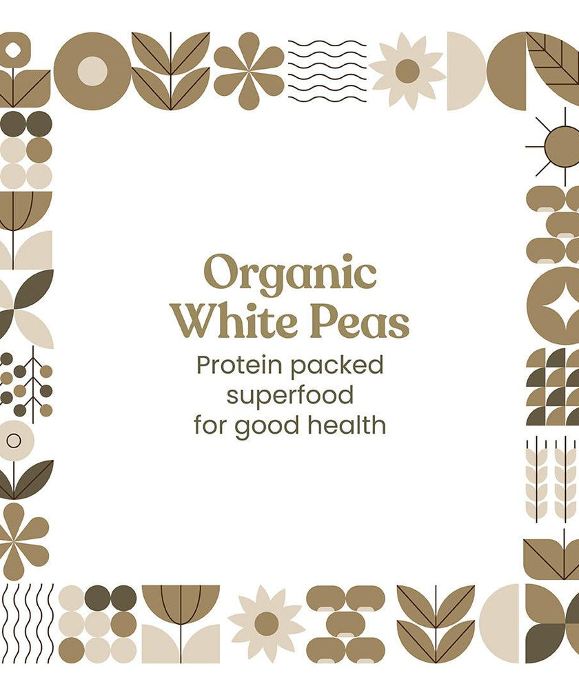 Buy Organic Dry White Matar Peas (safed matar) | Protein-Rich & Nutritious