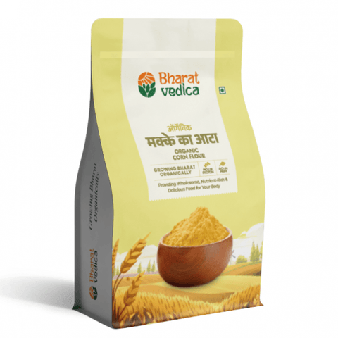 Buy Organic Corn Flour Online - Maize Flour | Bharat Vedica