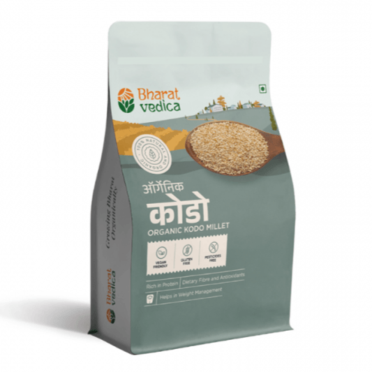 Premium Organic Kodo Millet Online | Balanced Nutrition with Bharat Vedica